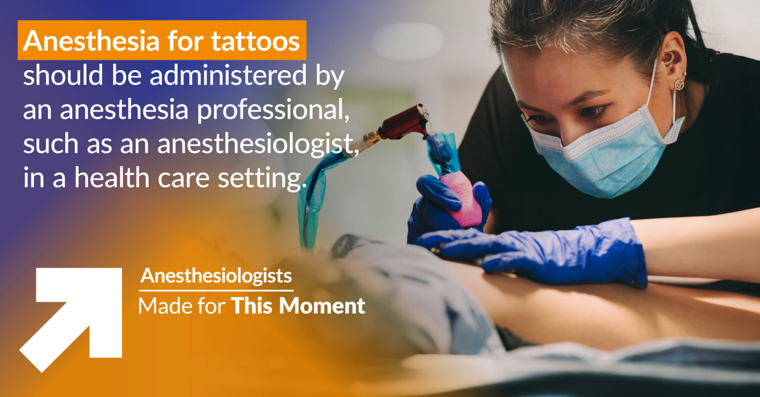 Anesthesia for Tattoos | Safety and Risks | Made for This Moment